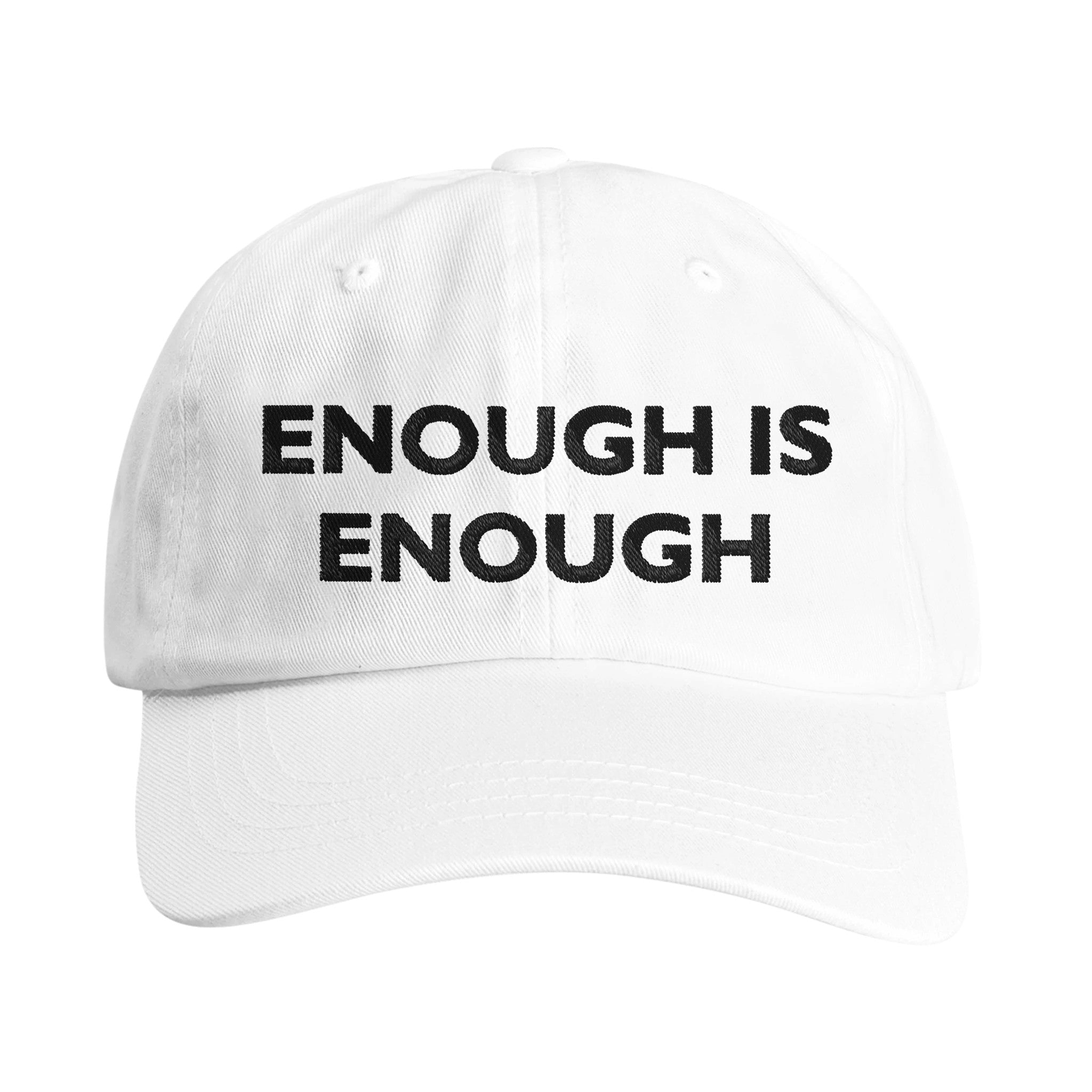 ENOUGH IS ENOUGH Low-Profile Dad Cap – Lev Remembers